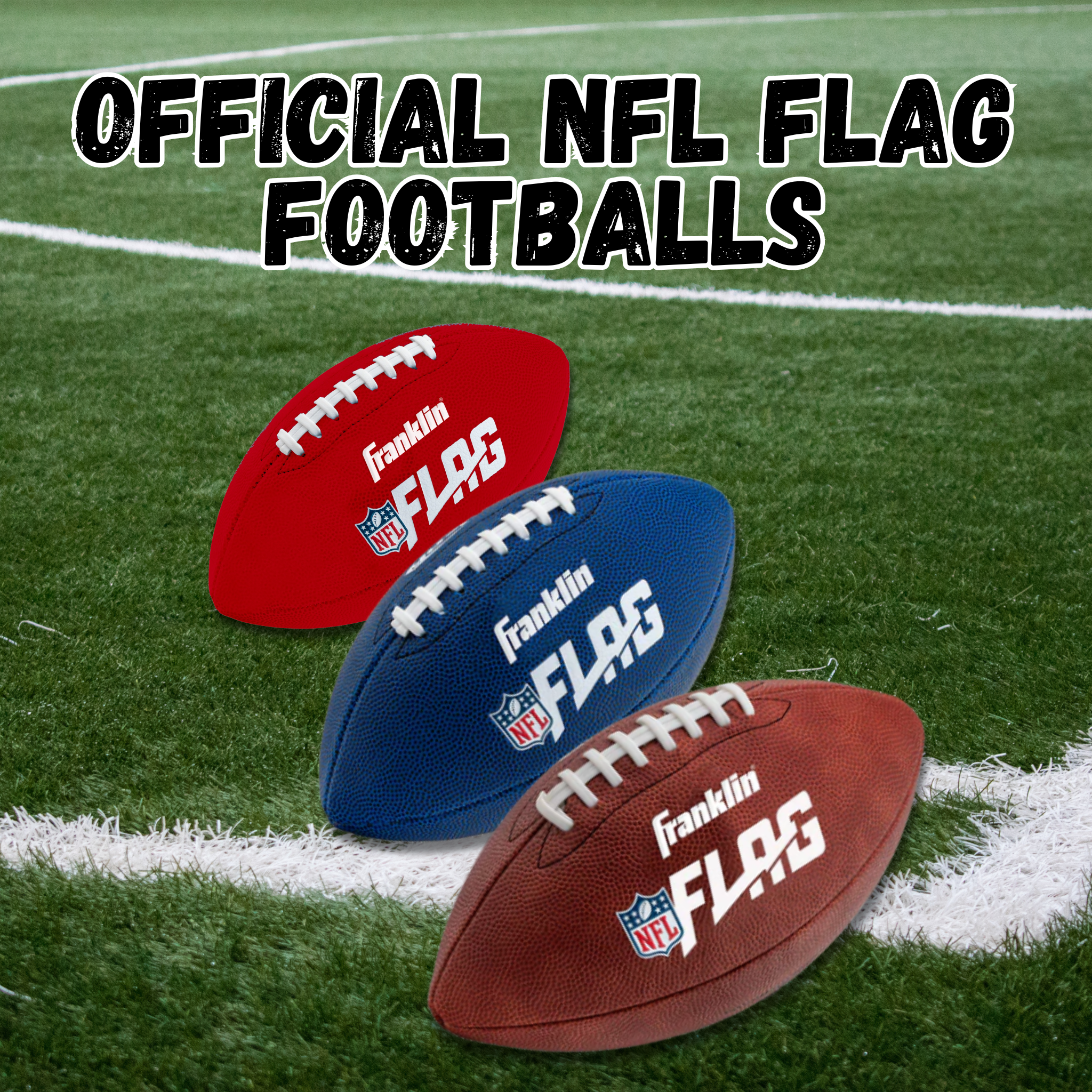 Official NFL Flag Footballs – C4 All Star Designs